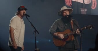 WATCH: Larry Fleet Releases Live "Where I Find God" Duet With Morgan ...