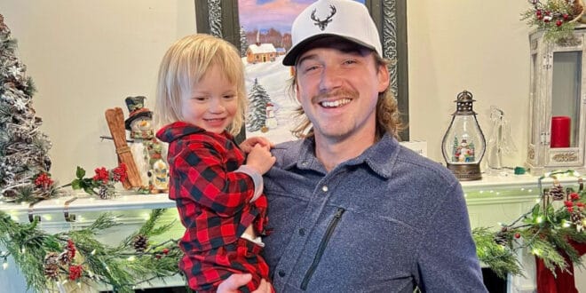Morgan Wallen & 2-Year-Old Son Indigo Are All Smiles In New Photo ...