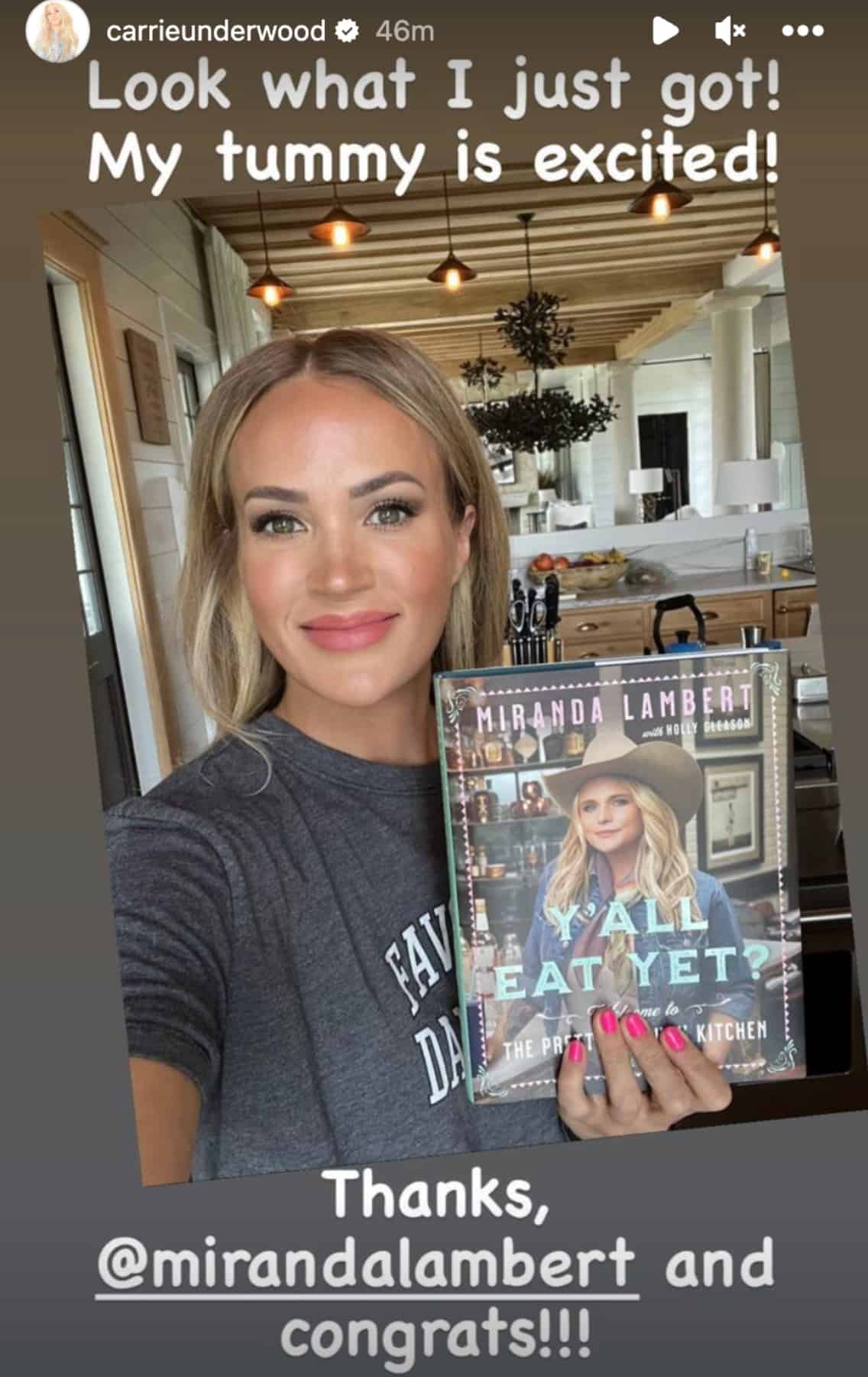 Carrie Underwood Congratulates Miranda Lambert On Her New York Times ...