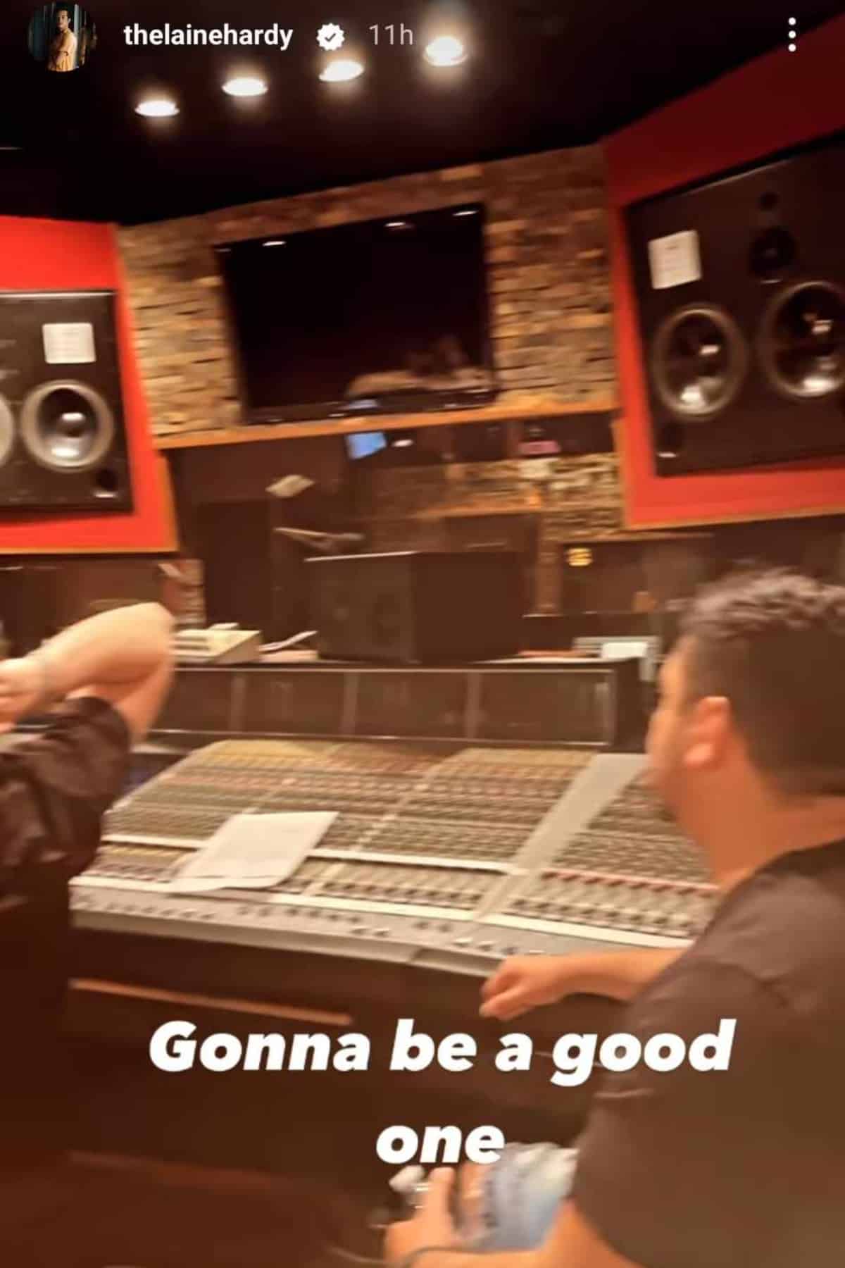 Laine Hardy Teases Next Musical Chapter As He Returns To The Studio To ...