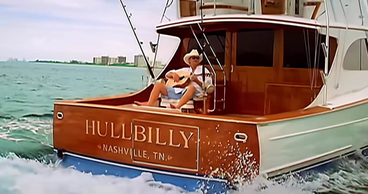 Alan Jackson Lists Famous Hullbilly Yacht On The Market for $8.2 ...