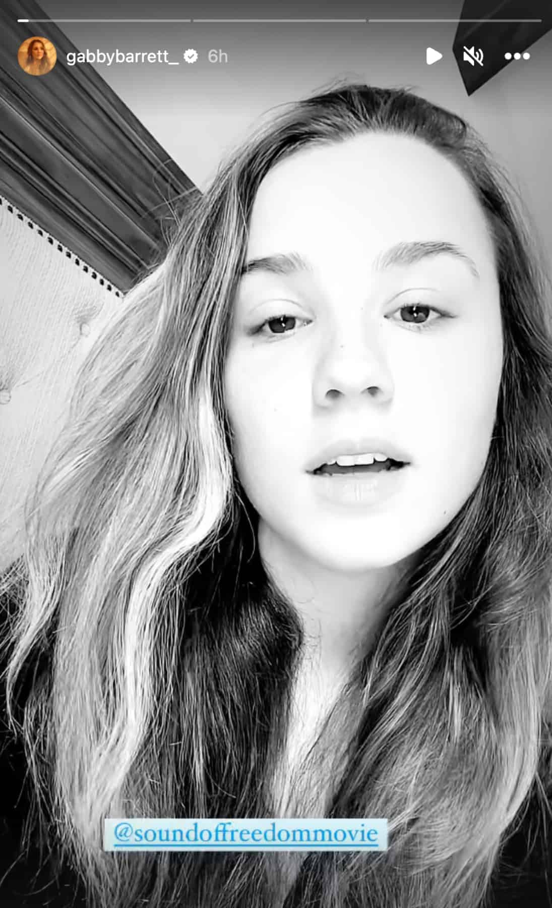 Gabby Barrett Begs Fans To See 'Sound Of Freedom' In Emotional Video ...