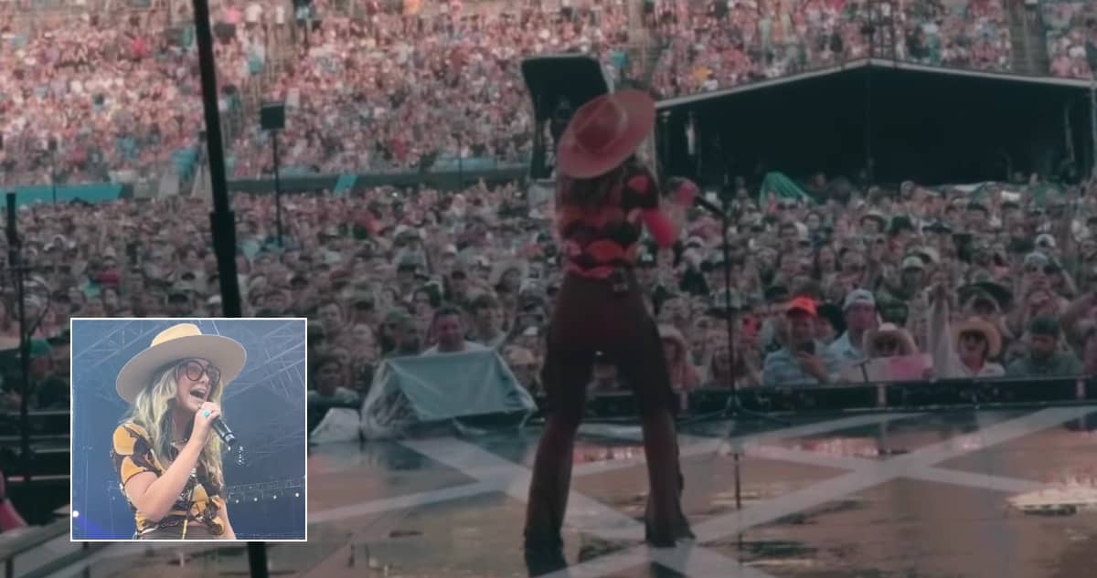 Lainey Wilson Delivers Impromptu Acoustic Set For Nearly 75,000 Fans ...