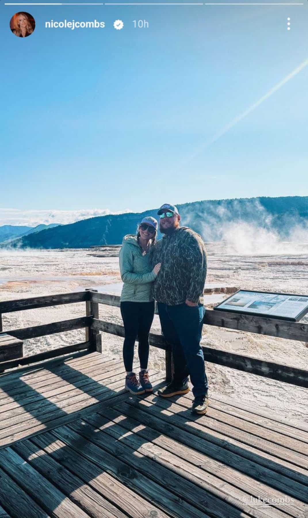 Luke Combs And His Pregnant Wife Nicole Had A "Heck Of A Time" Visiting ...