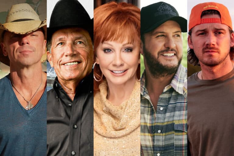 Kenny Chesney, George Strait, Reba McEntire, Luke Bryan, Morgan Wallen ...
