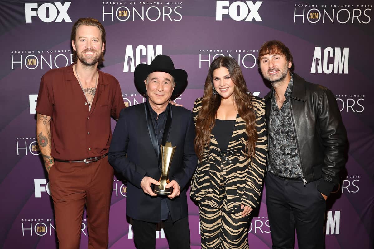 Clint Black, Wife Lisa Hartman Black & Daughter Lily Pearl Black Are All Smiles Arriving To 2023 ...
