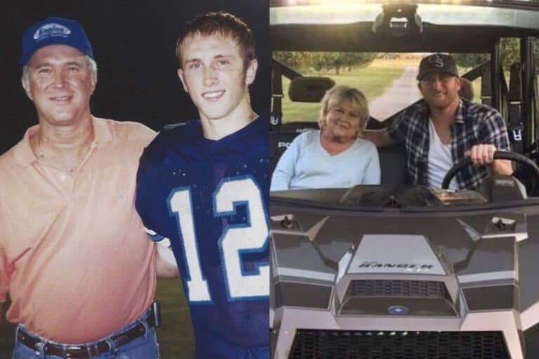 Cole Swindell Talks Honoring His Late Mom And Dad With “Heads Up Heaven ...