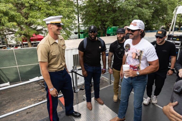 U.S. Marine Jackson Perkins Talks Viral Riley Green Duet, His Country ...