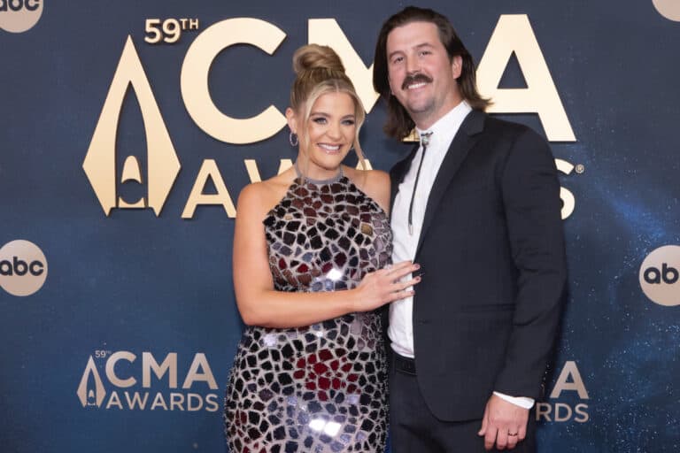Lauren Alaina Shines on the CMA Red Carpet With Husband Cam Arnold ...