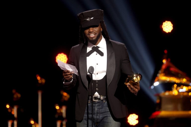 Shaboozey Tearfully Dedicates First GRAMMY Win To Immigrants At 2026 ...
